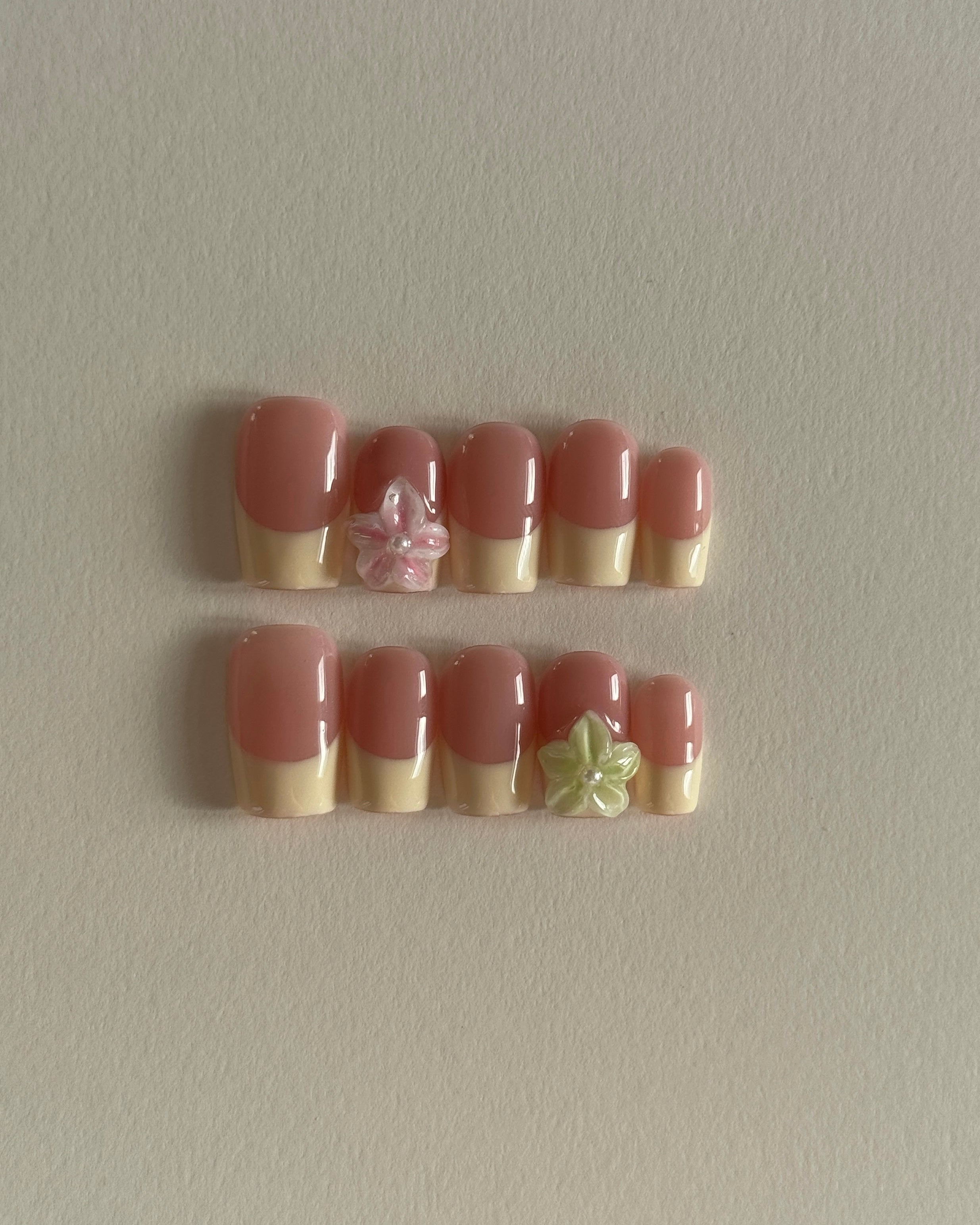 Lemon Picnic: Creamy Yellow French No.1 Press-On Nails by YIJIU