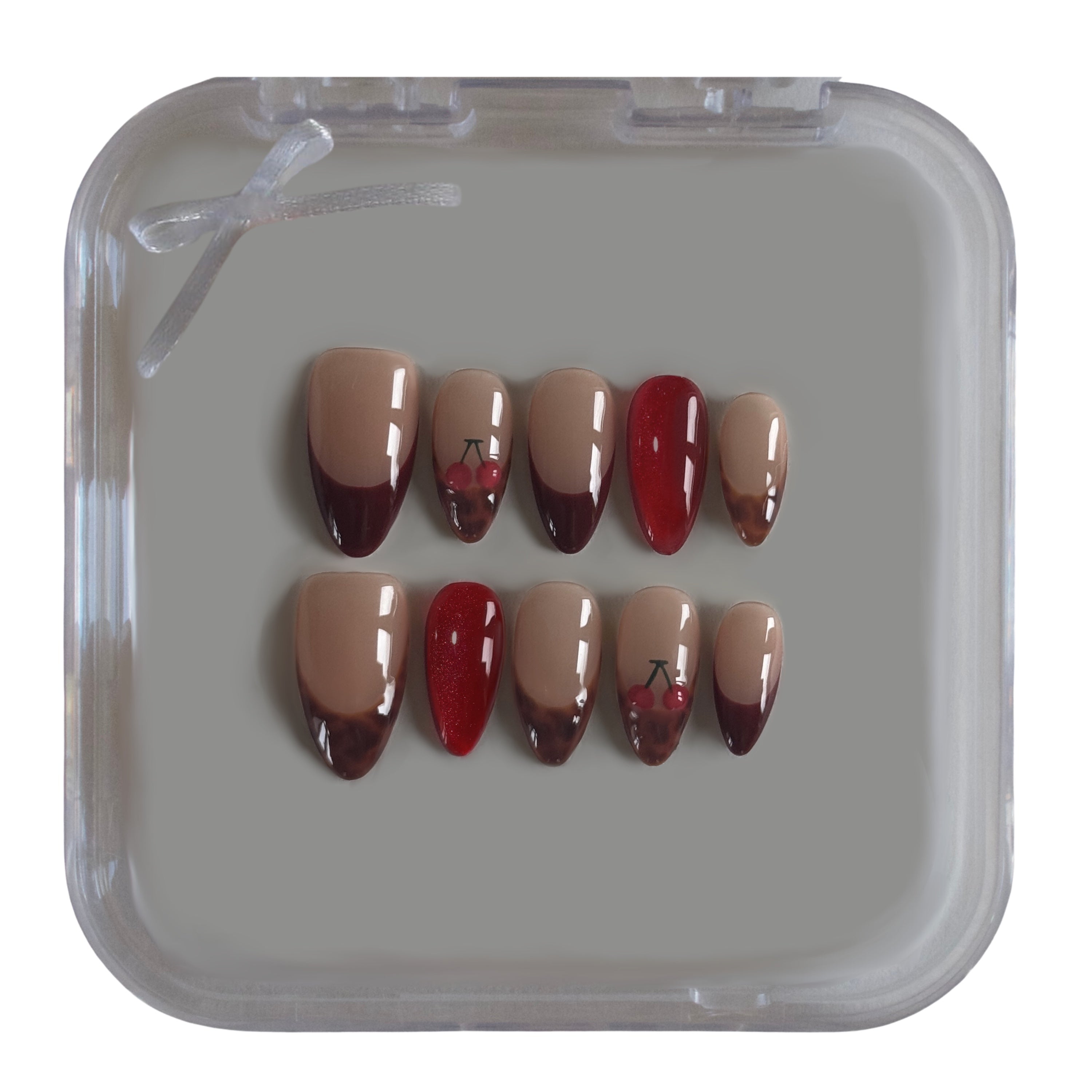 YIJIU – Handmade Press-On Nails – Hand-sculpted Designs